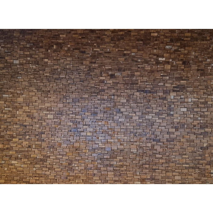 Java Creations Teak Stonewall 48" x 12" | Wayfair